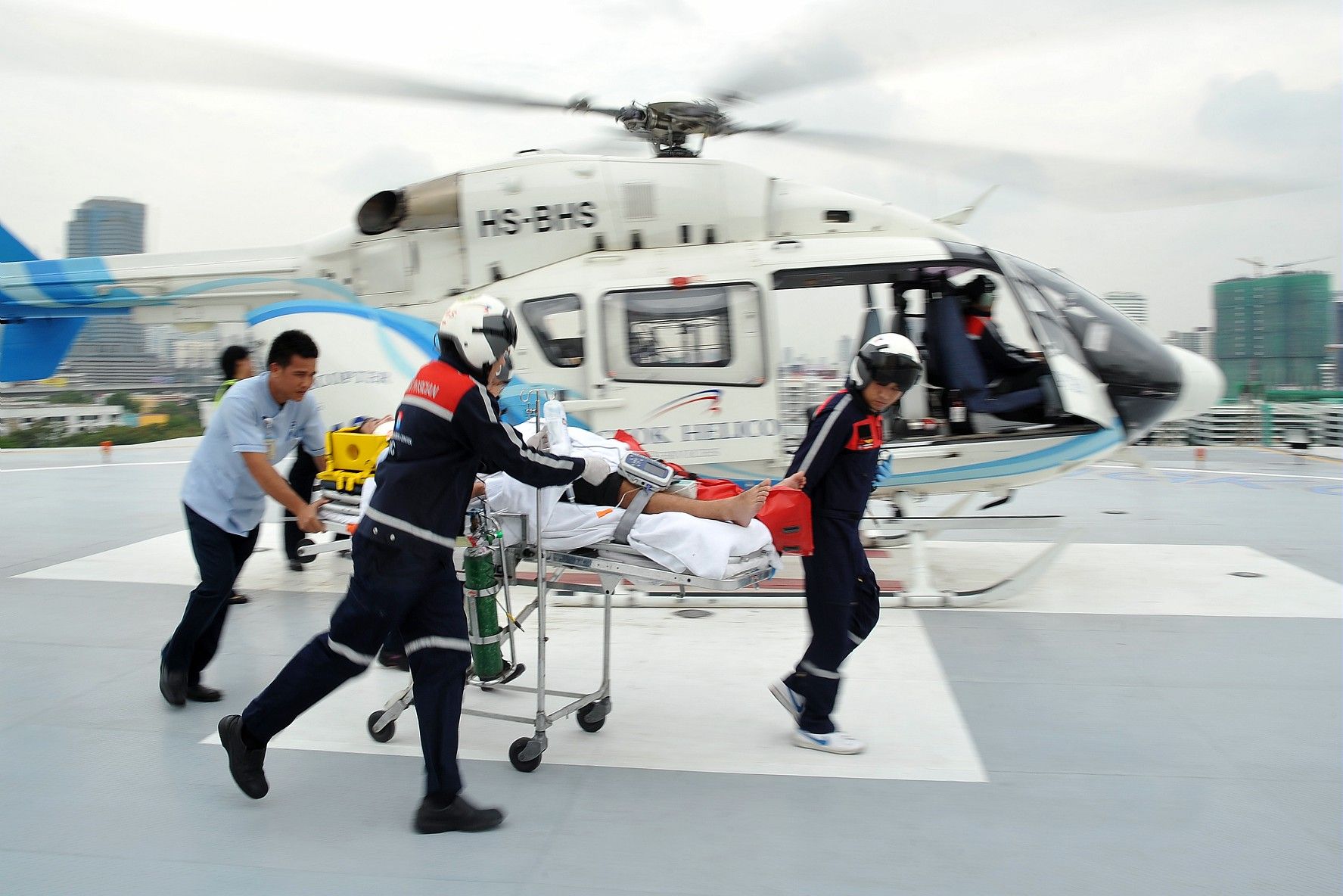 Helicopter Emergency Management Services in the News - HAA